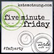 Five Minute Friday: Slow - MississippiMom.com