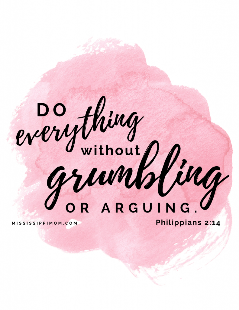 Can We Just Stop Complaining? - MississippiMom.com Can We Just Stop Complaining? - MississippiMom.com