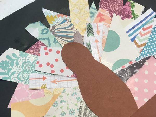 Quick & Easy Scrap Paper Turkey Craft for Thanksgiving - MississippiMom.com