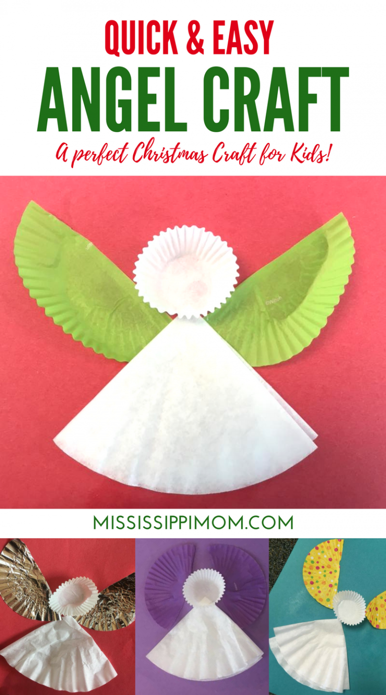 Quick & Easy Angel Craft – Perfect for Kids at Christmas ...