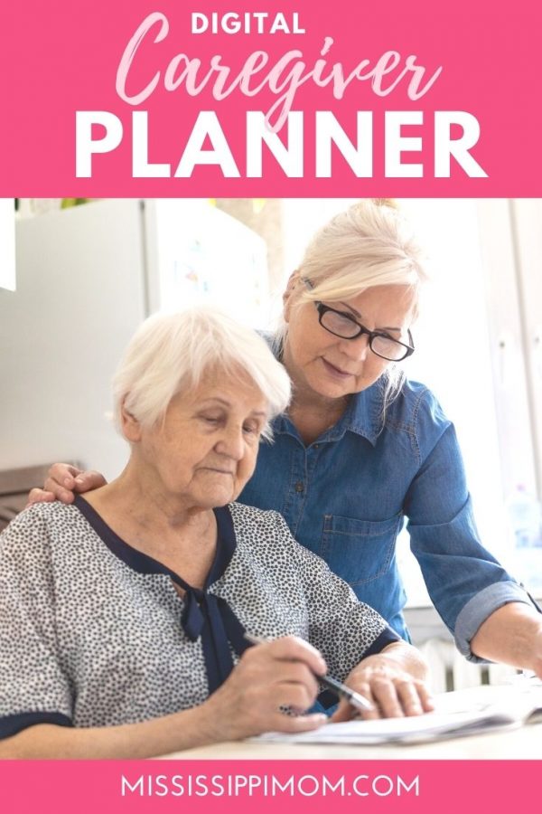 Digital Planner for Caregivers Like Me - MississippiMom.com
